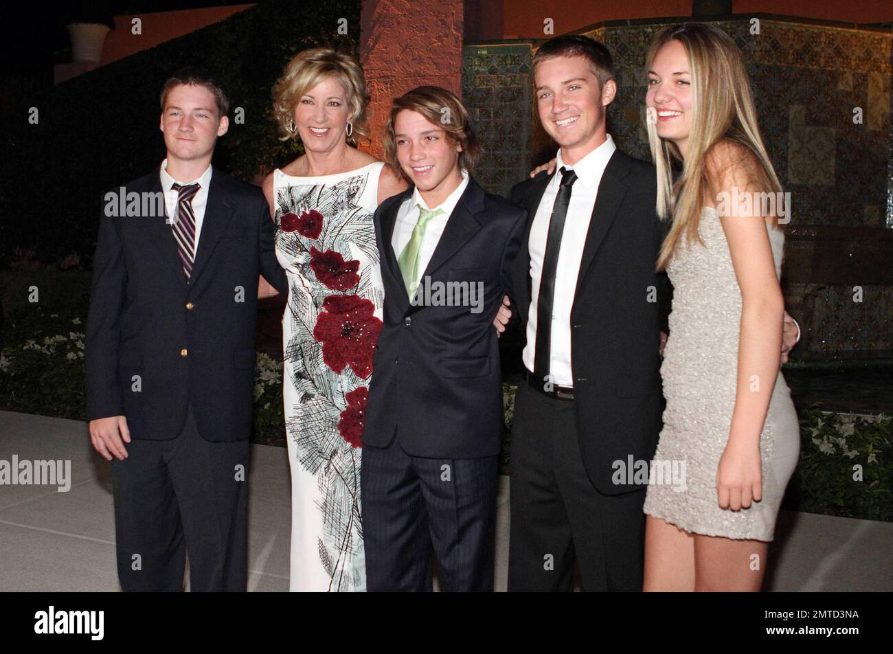 After a day of playing tennis tennis legend Chris Evert appears on the ...