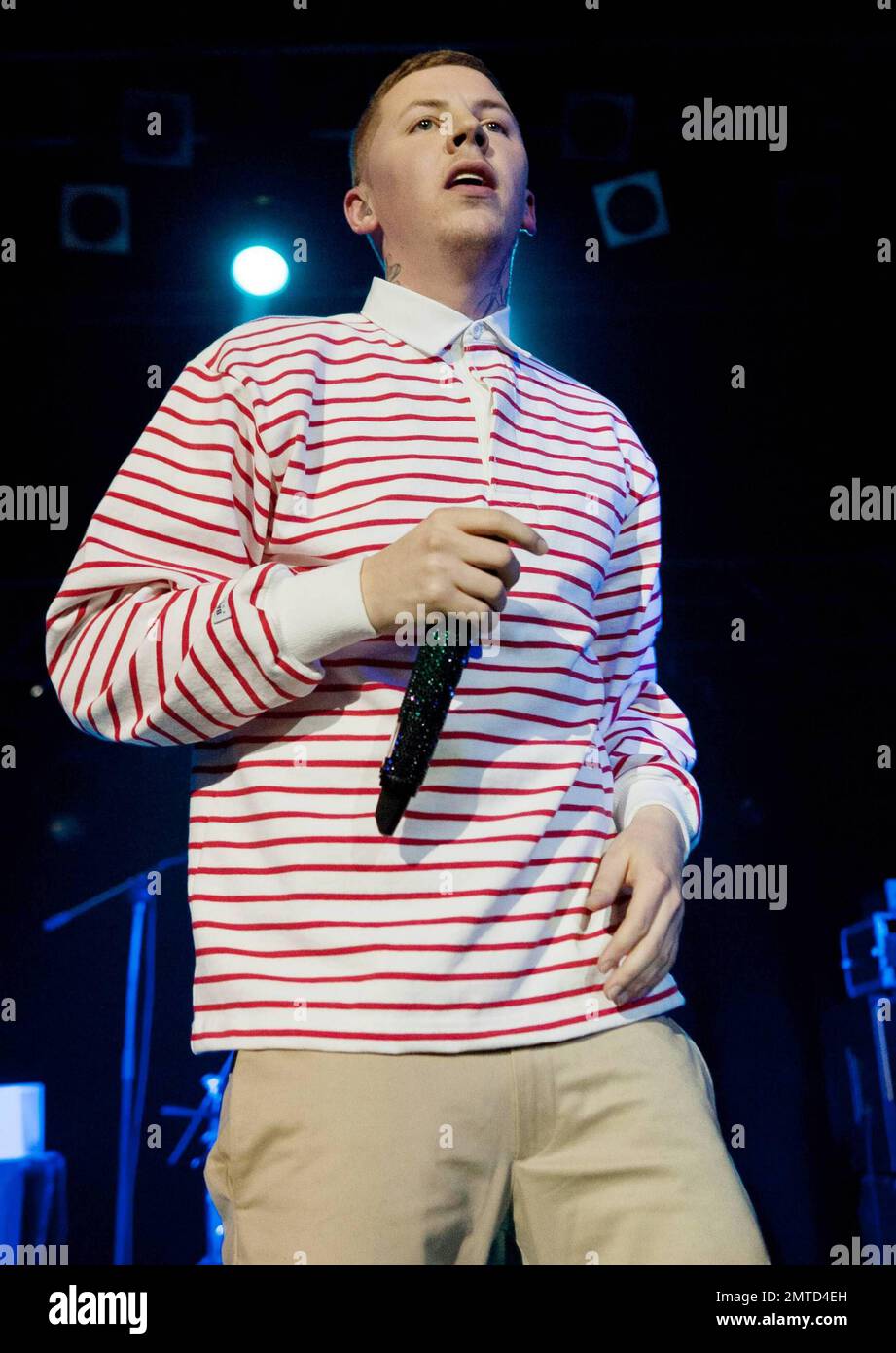 British rapper Professor Green (aka Stephen Paul Manderson) performs ...