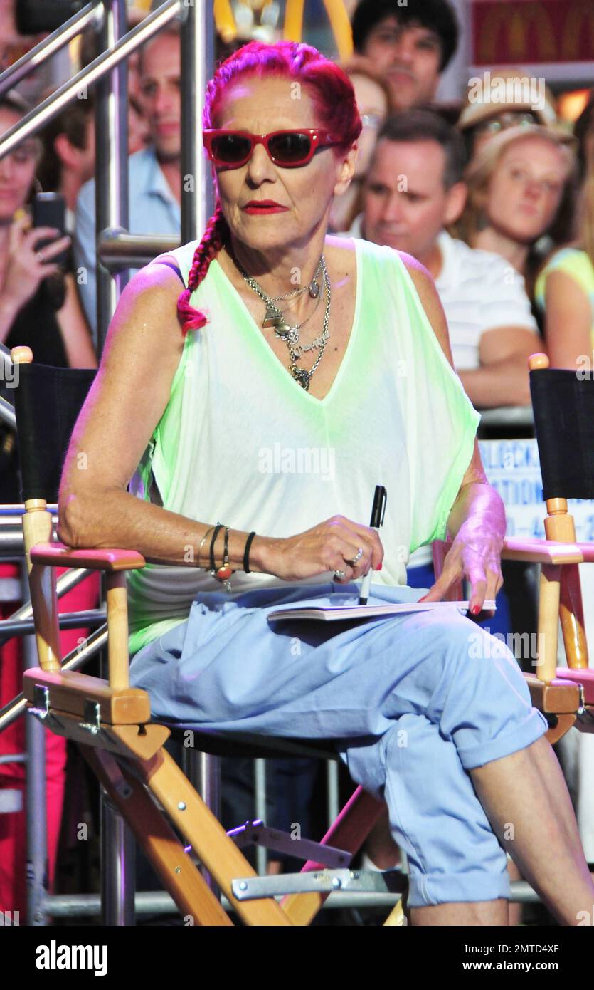 Patricia Fields at the Project Runway Fashion Show kicking off the 10th ...