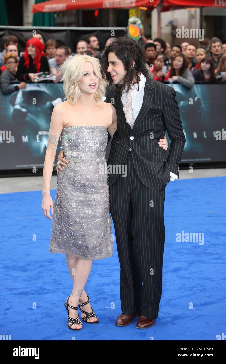 Peaches Geldof and Thomas Cohen at the world premiere of "Prometheus ...