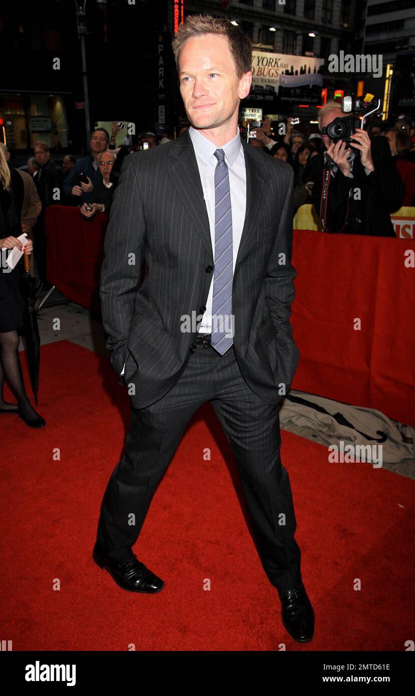 Neil Patrick Harris walks the red carpet at the premiere of the ...