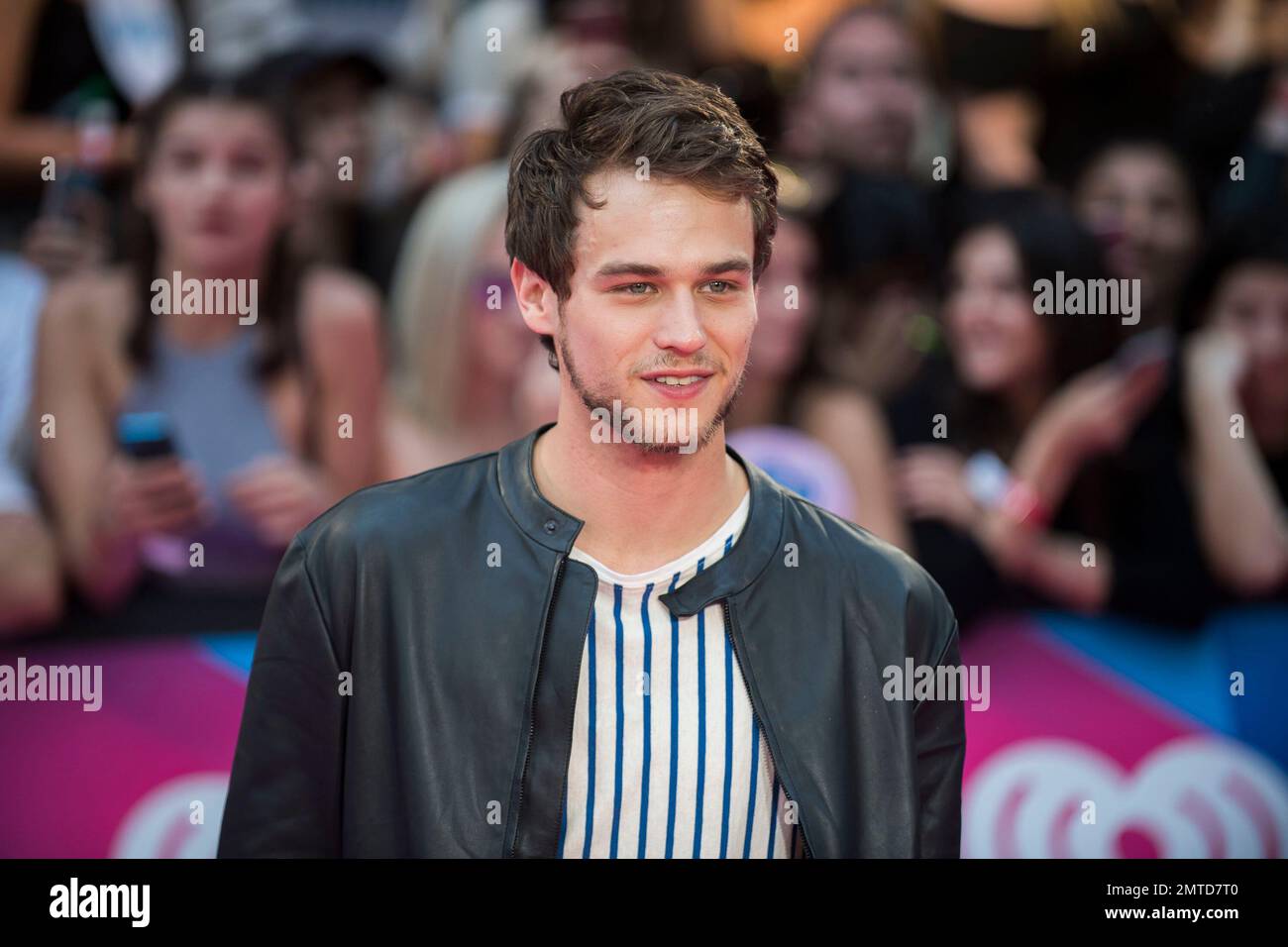 Brandon Flynn arrives at the iHeartRadio Much Music Video Awards on ...