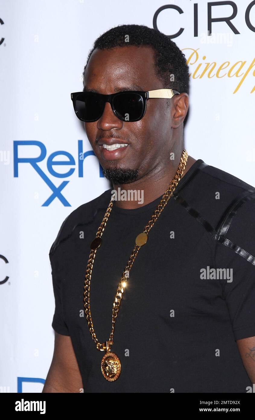 Puff Daddy celebrates Labor Day Weekend at REHAB at The Hard Rock Hotel ...