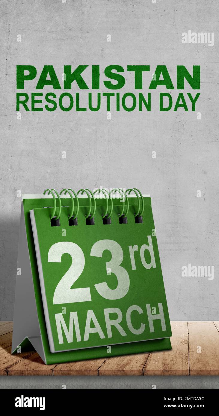 Pakistan calendar hi-res stock photography and images - Alamy