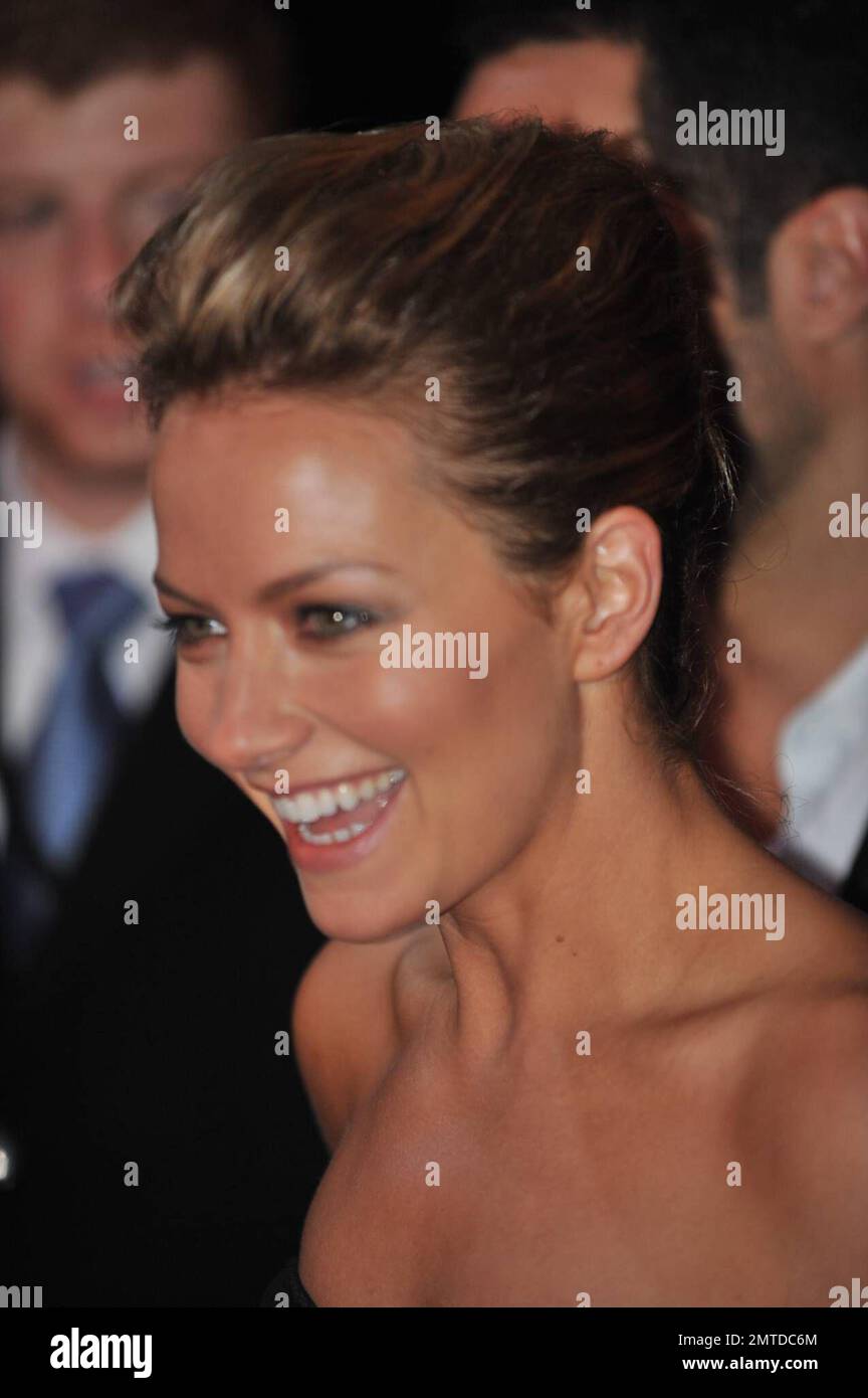 Becki Newton at the New York, NY, Premier of James Bond 007 Quantum of ...