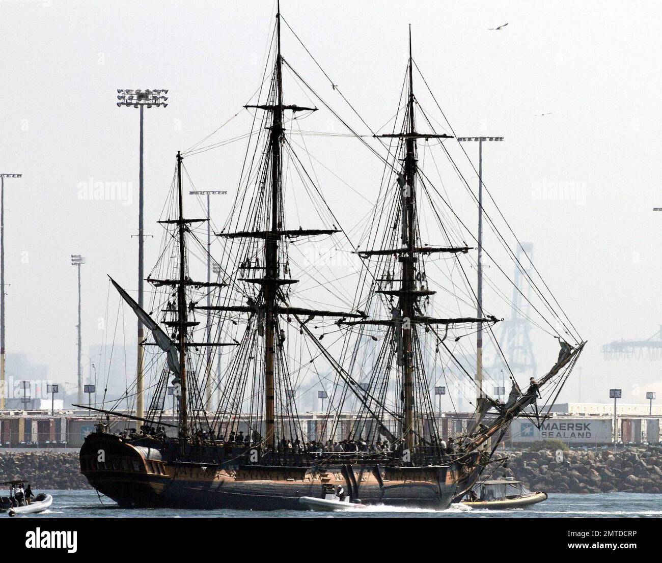 The Black Pearl, Captain Jack Sparrow's ship in the film series ...