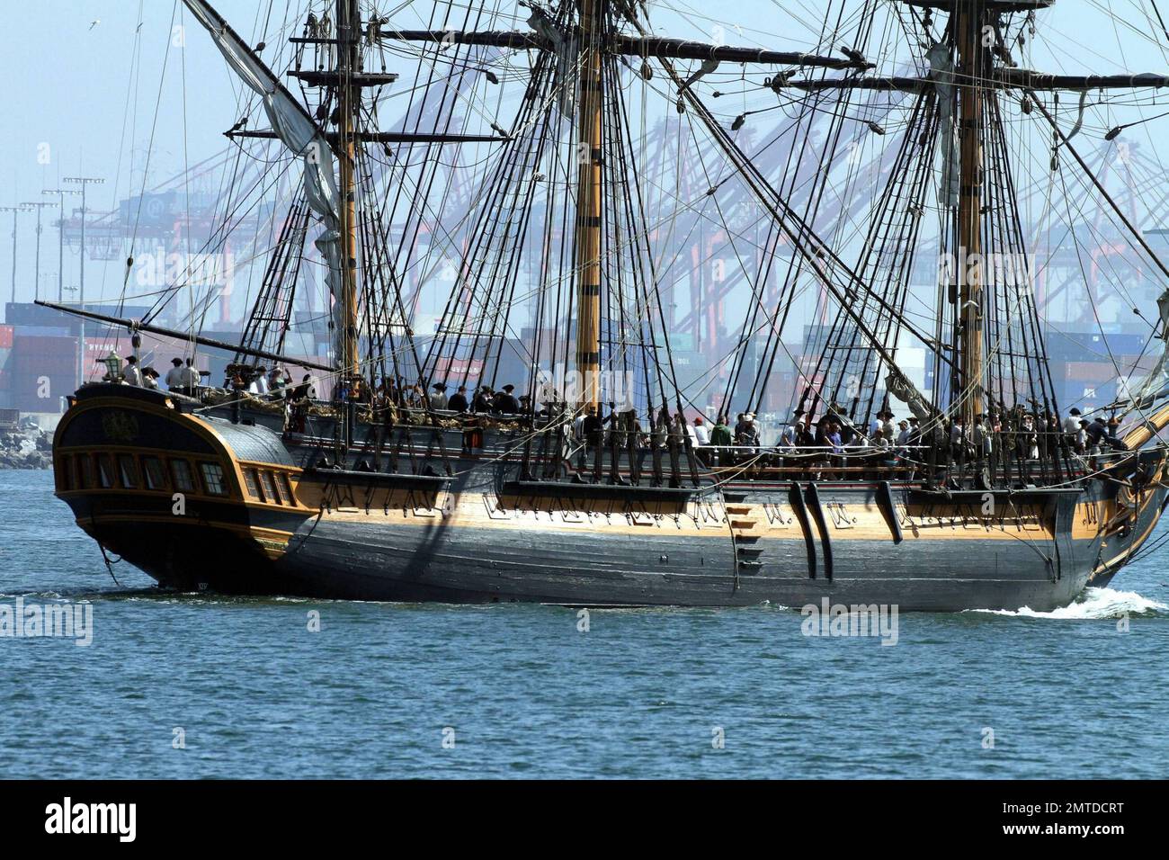 The Black Pearl, Captain Jack Sparrow's ship in the film series ...