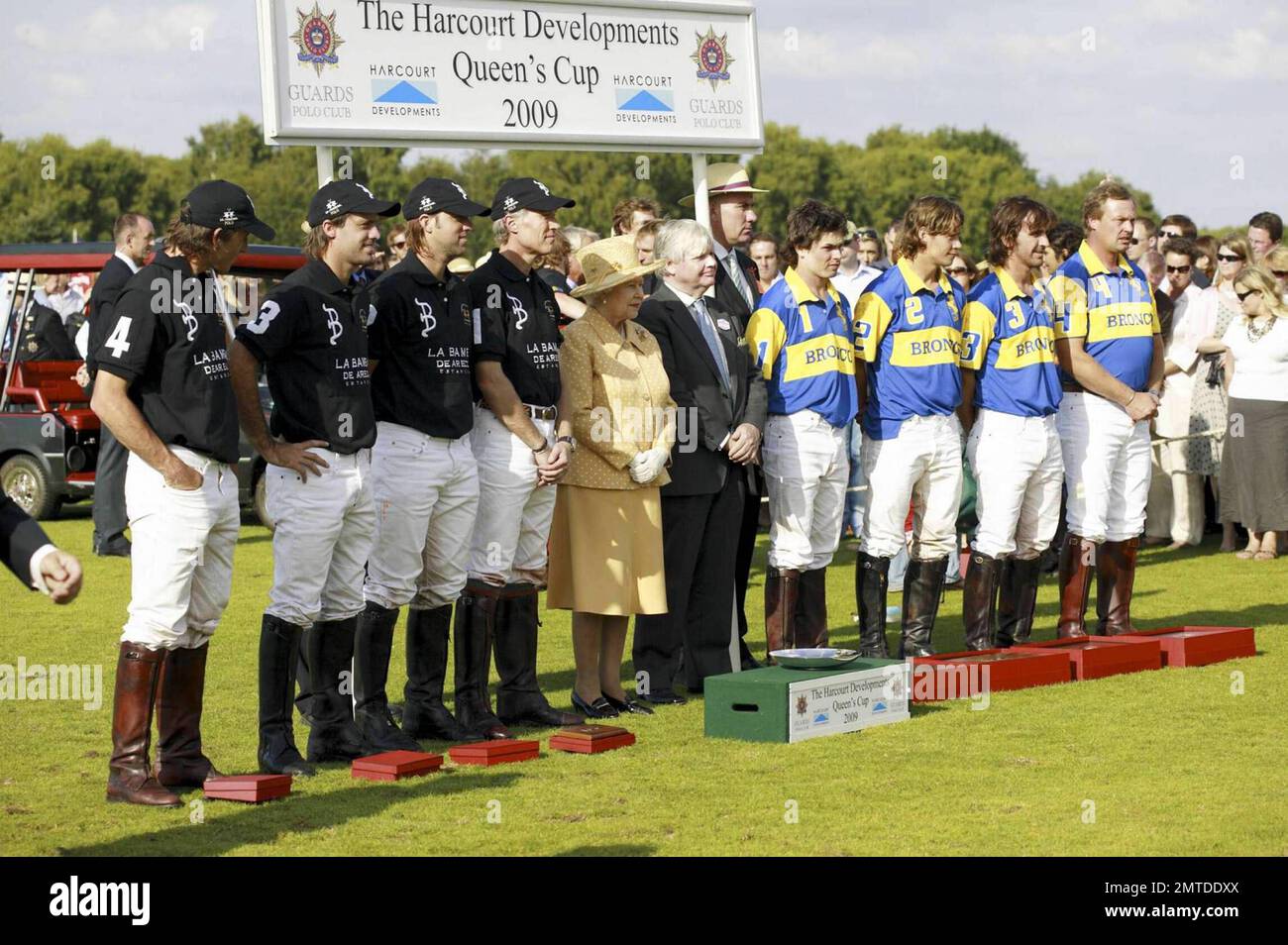 Her Royal Highness Queen Elizabeth attends The Queen's Cup Final and ...