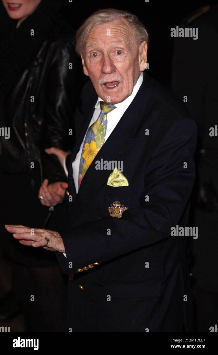 Leslie Phillips at the 10th birthday celebration or Quintessentially ...
