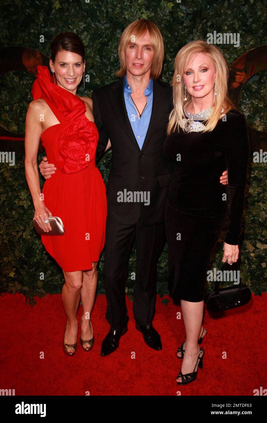 Perrey Reeves, Marc Bouwer and Morgan Fairchild walk the red carpet at ...