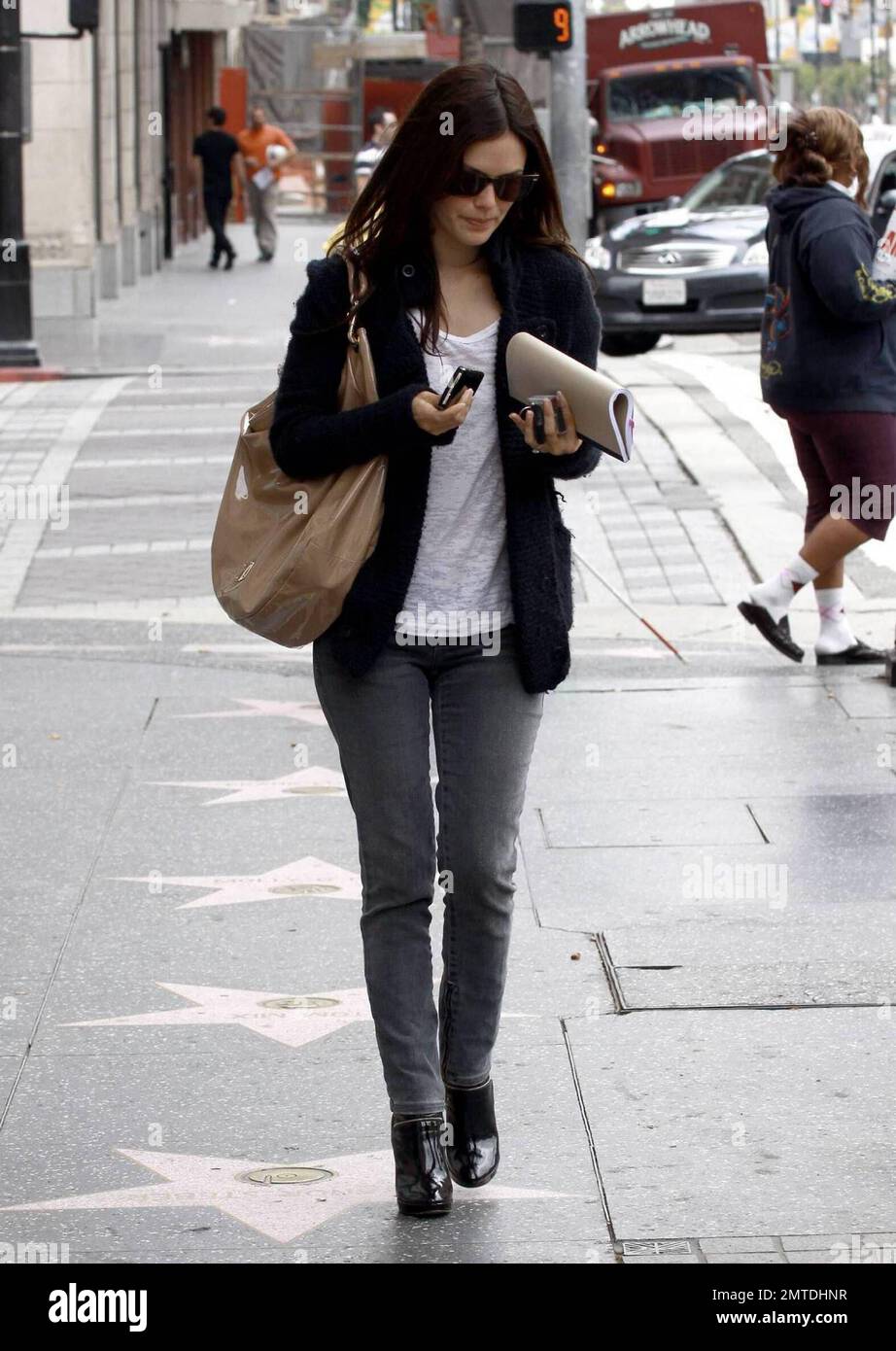 Actress Rachel Bilson spends a day out running errands, carrying what ...