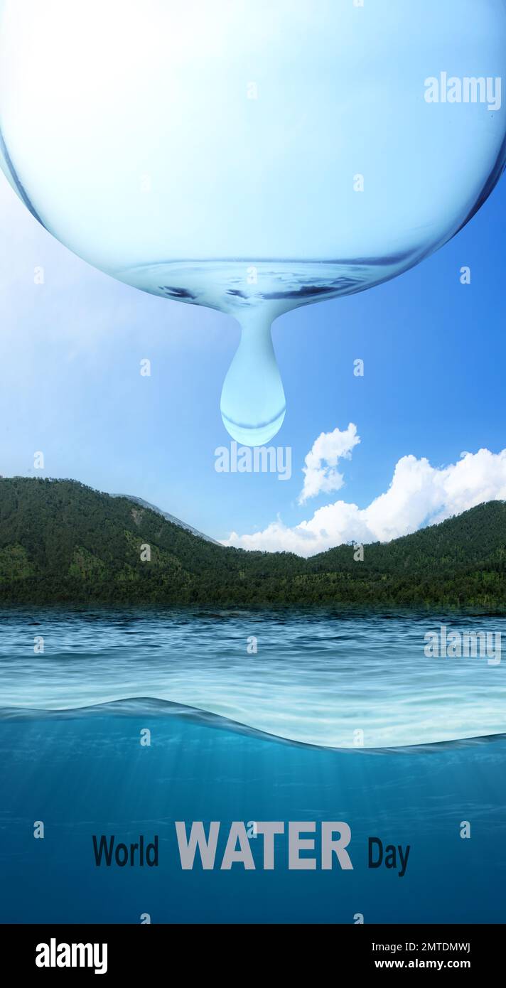 Water drop. World Water Day Stock Photo - Alamy