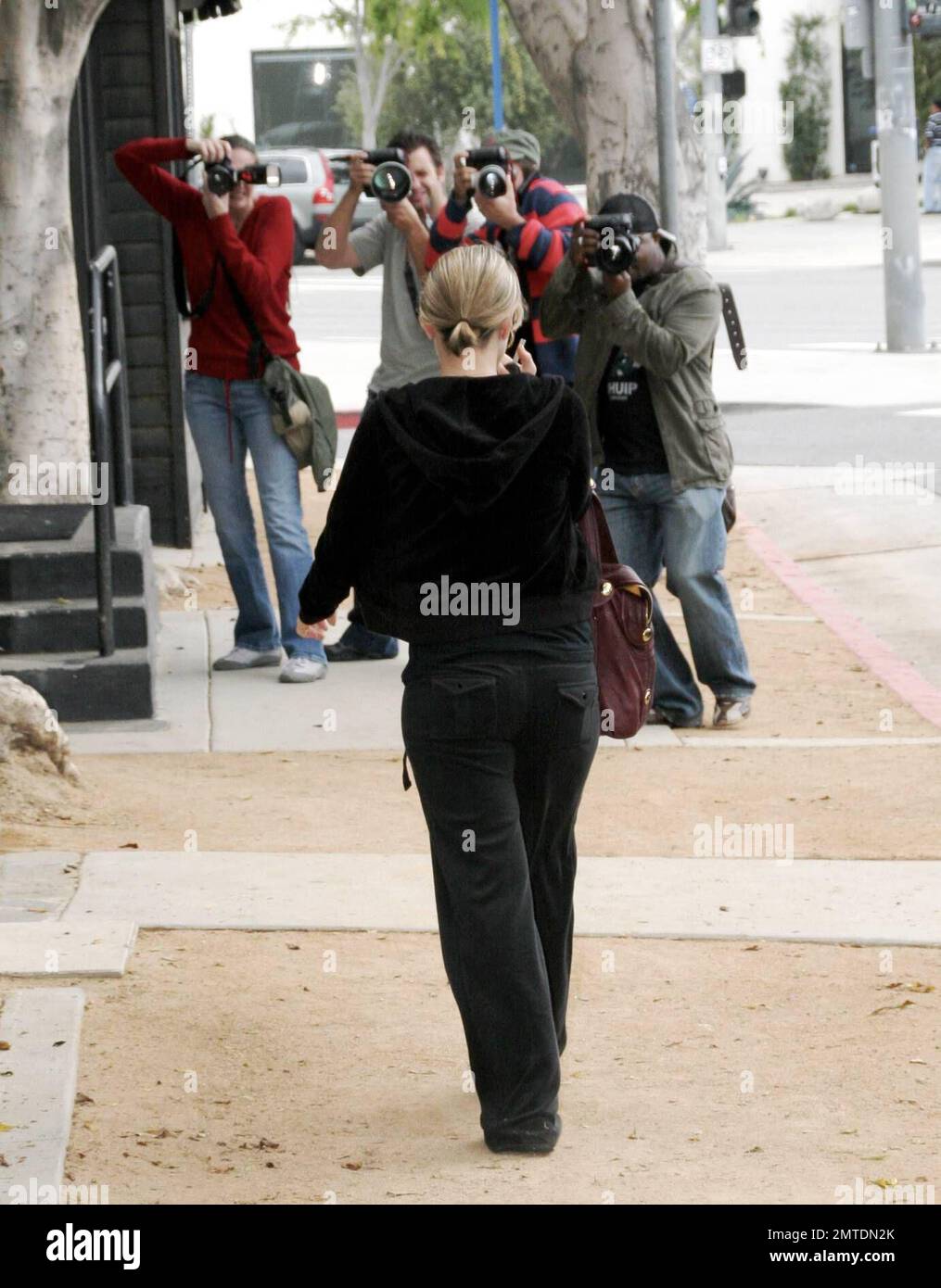 Former S Club 7 star Rachel Stevens goes to the gym in West Hollywood ...