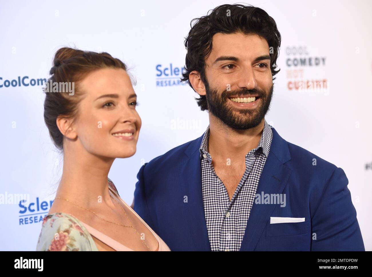 Justin Baldoni, right, and Emily Baldoni attend the 30th annual ...