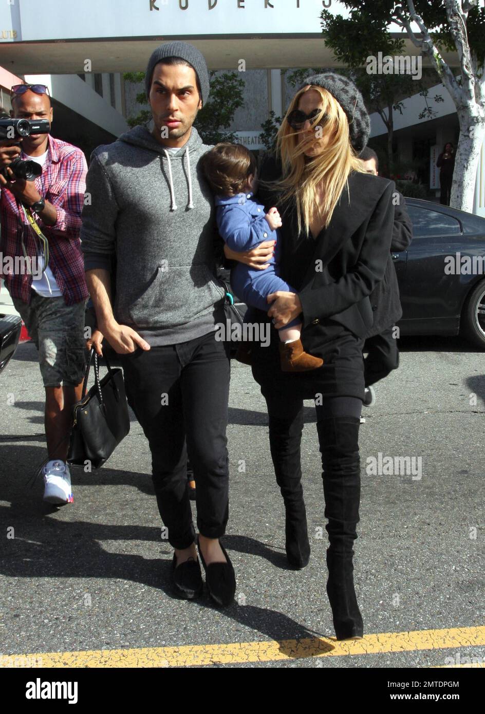 Celebrity stylist Rachel Zoe steps out for a day with her family on ...