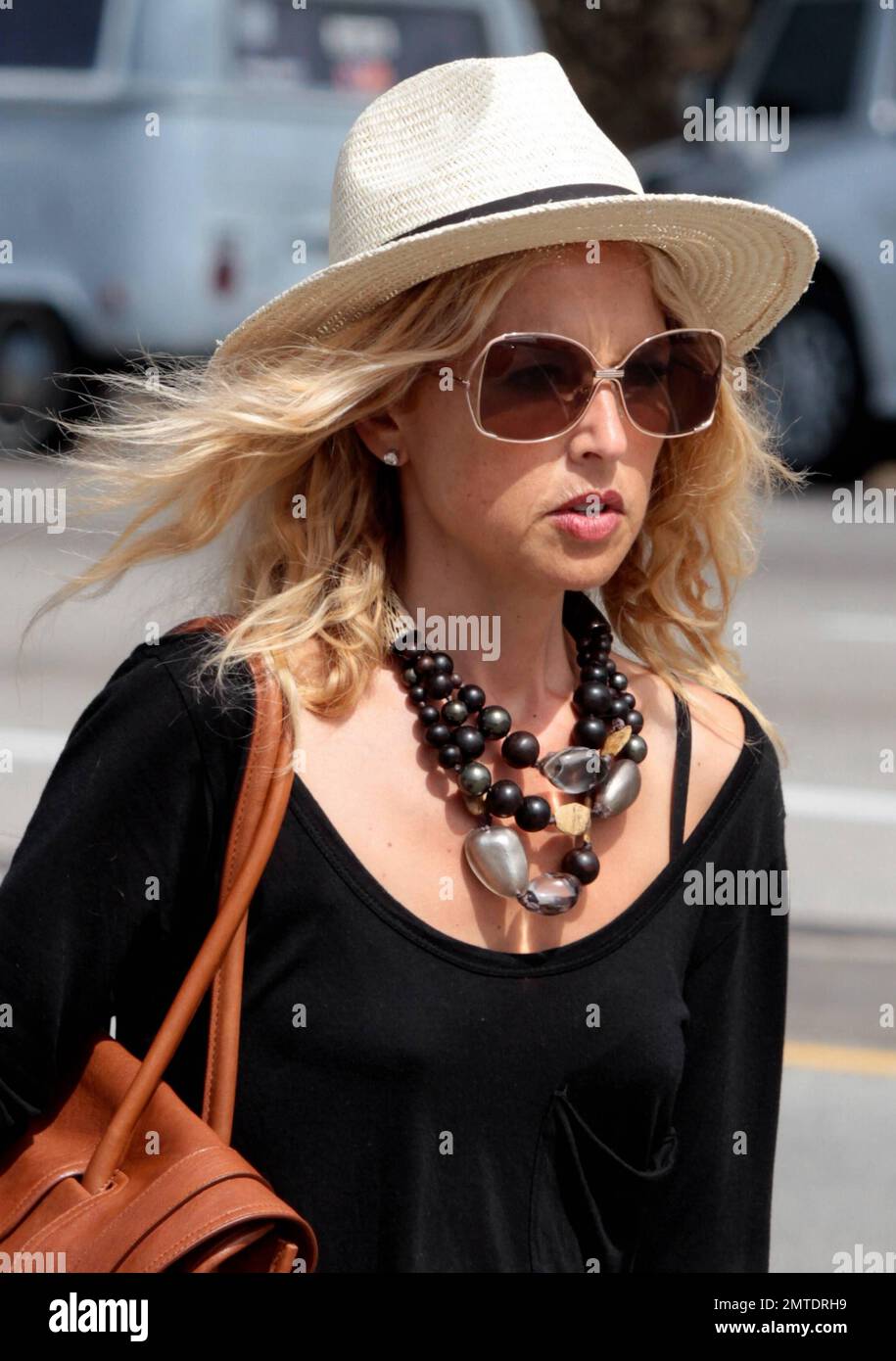 Stylist Rachel Zoe takes a stroll with her son Skyler and nanny near ...