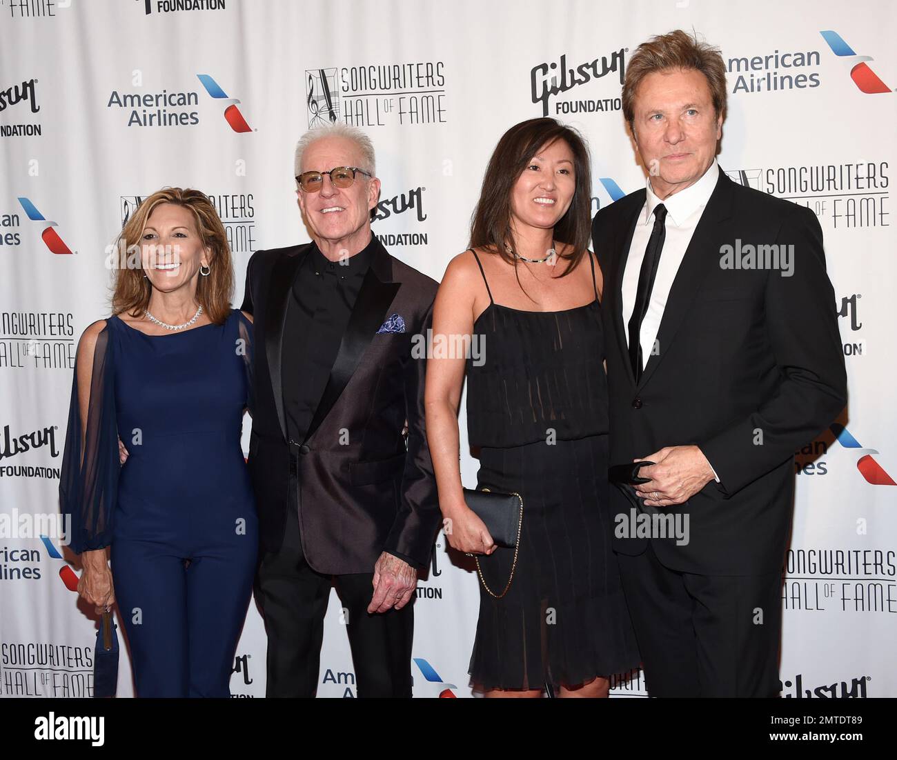Inductee James Pankow of Chicago, second from left, Joy Kopko, Julie ...