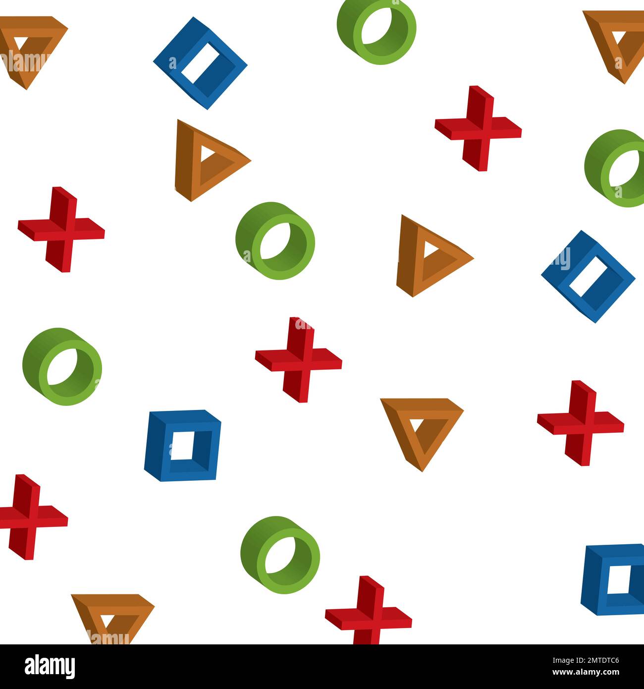 Vector Seamless Geometric Pattern Perfect Suit For Wallpaper Textile ...