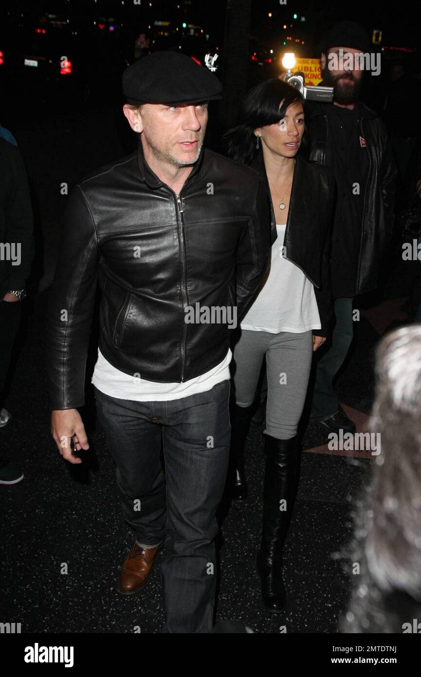 Daniel Craig at the Radiohead concert benefiting Haiti at the Henry ...