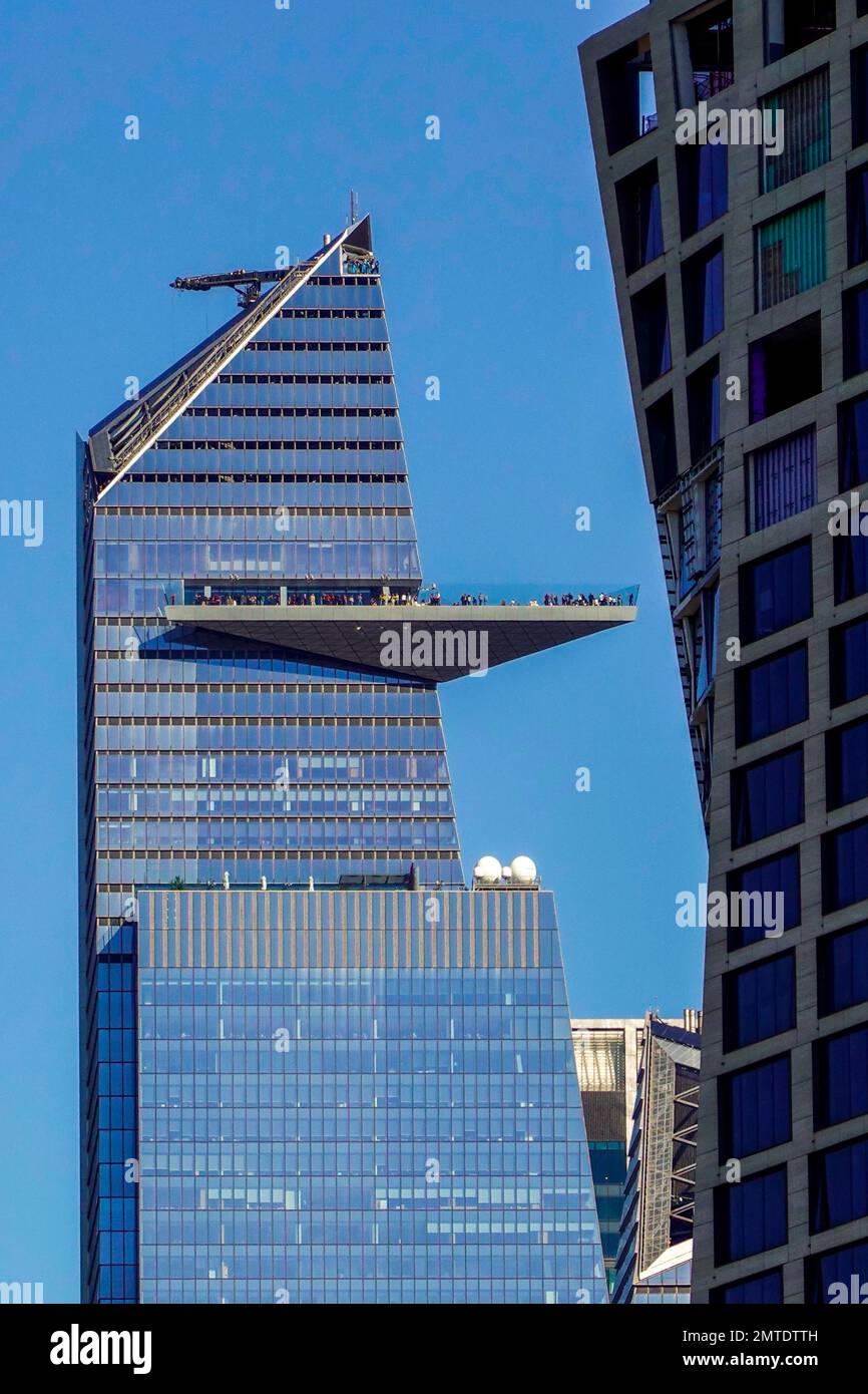 the Edge observation platform as seen from the Little Island on the ...