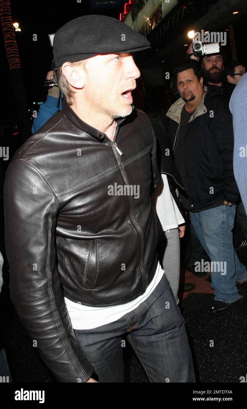 Daniel Craig at the Radiohead concert benefiting Haiti at the Henry ...