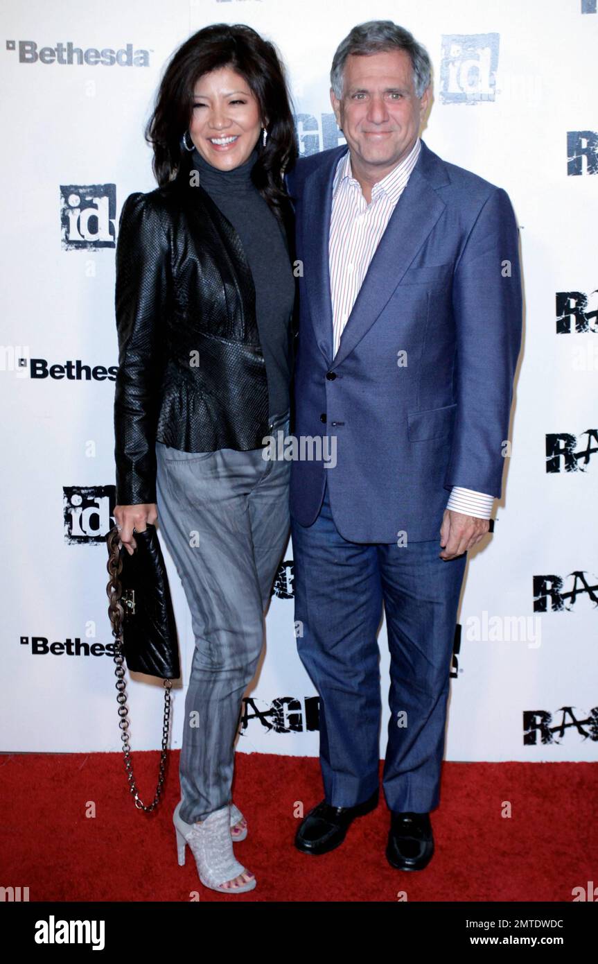 CBS President & CEO Leslie Moonves and Julie Chen arrive at the ...