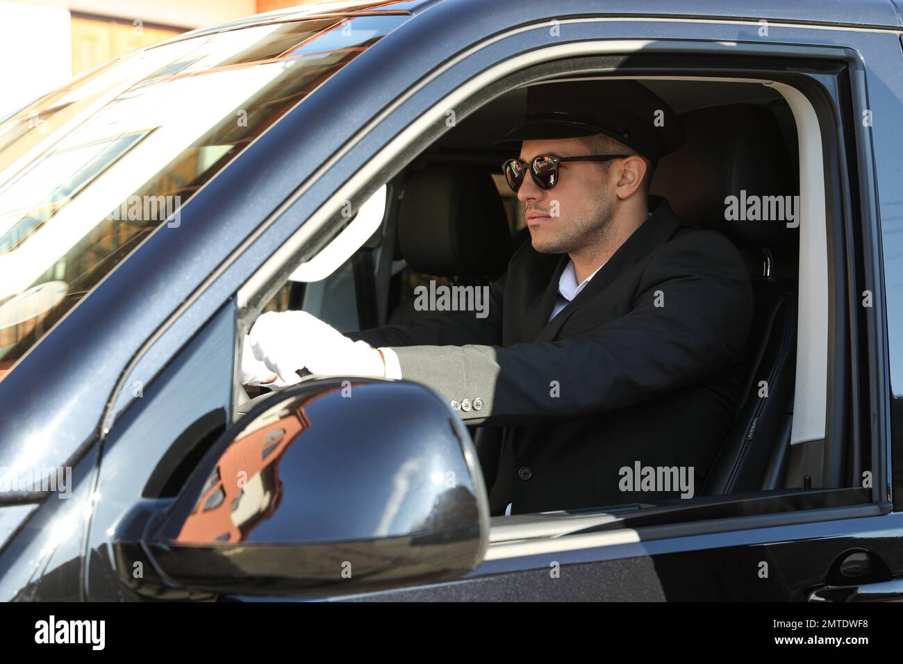 Luxury driver gloves hi-res stock photography and images - Alamy