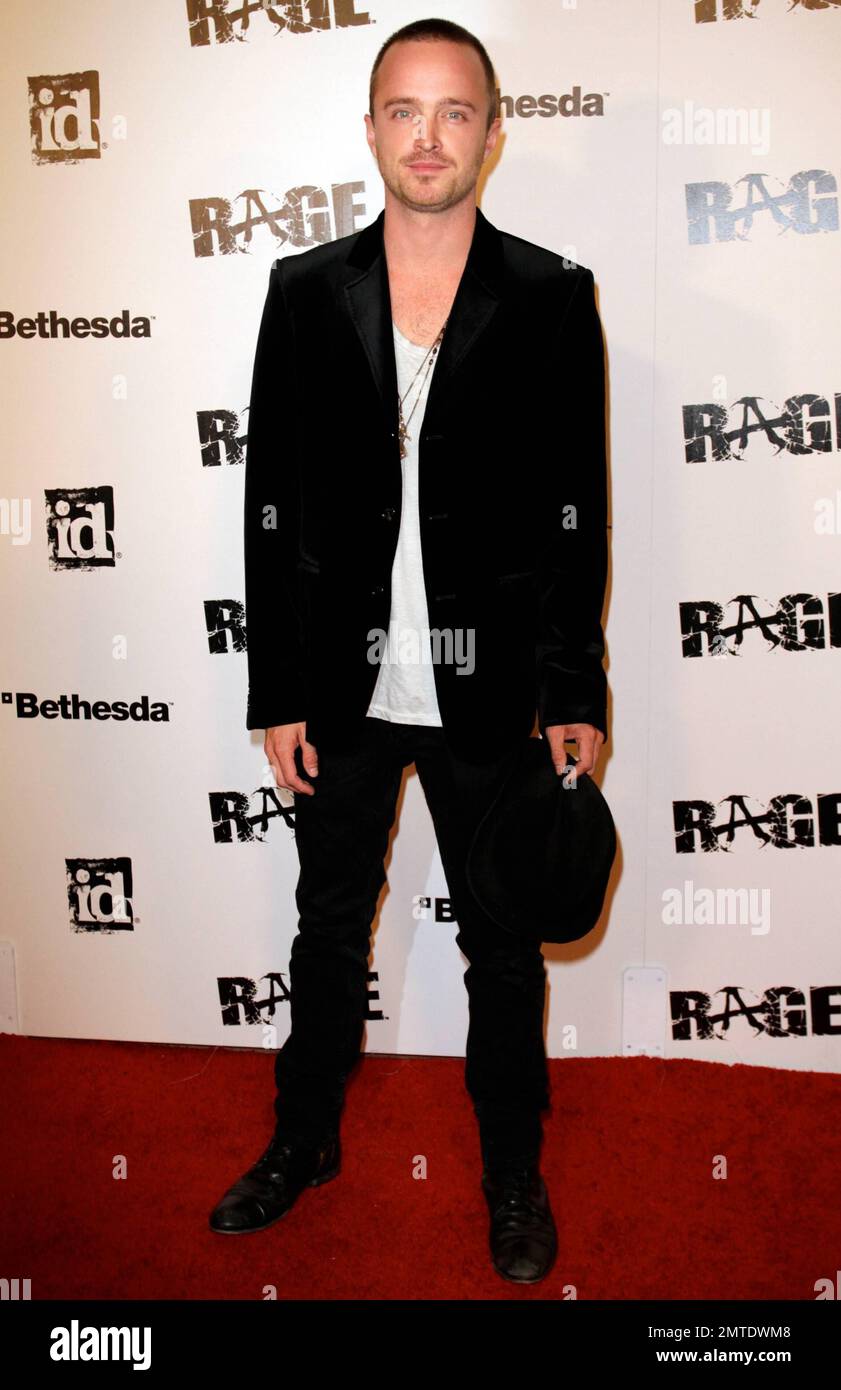 Actor Aaron Paul at the official launch party for the new video game ...