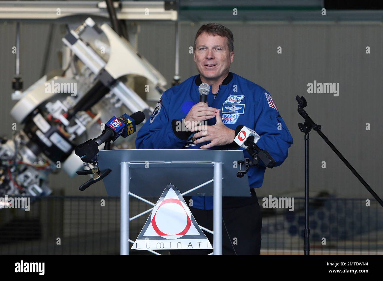 IMAGE DISTRIBUTED FOR LUMINATI AEROSPACE - Former NASA Astronaut Terry ...