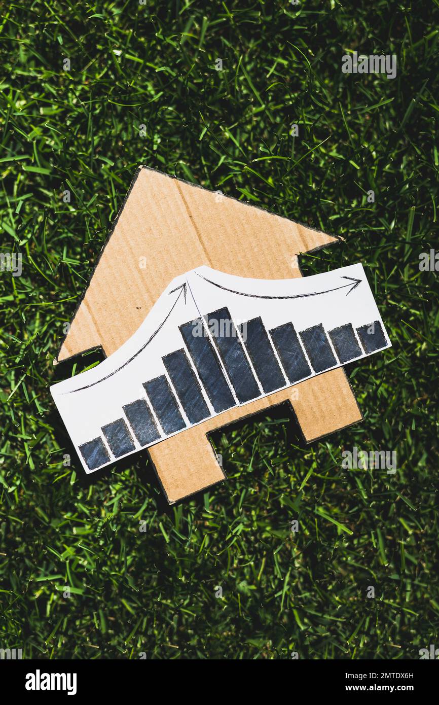 interest rates going up then down again, graph showing stats increasing ...