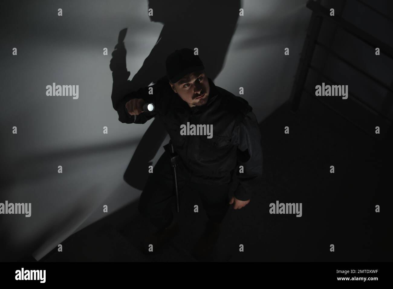 Worker darkness hi-res stock photography and images - Alamy