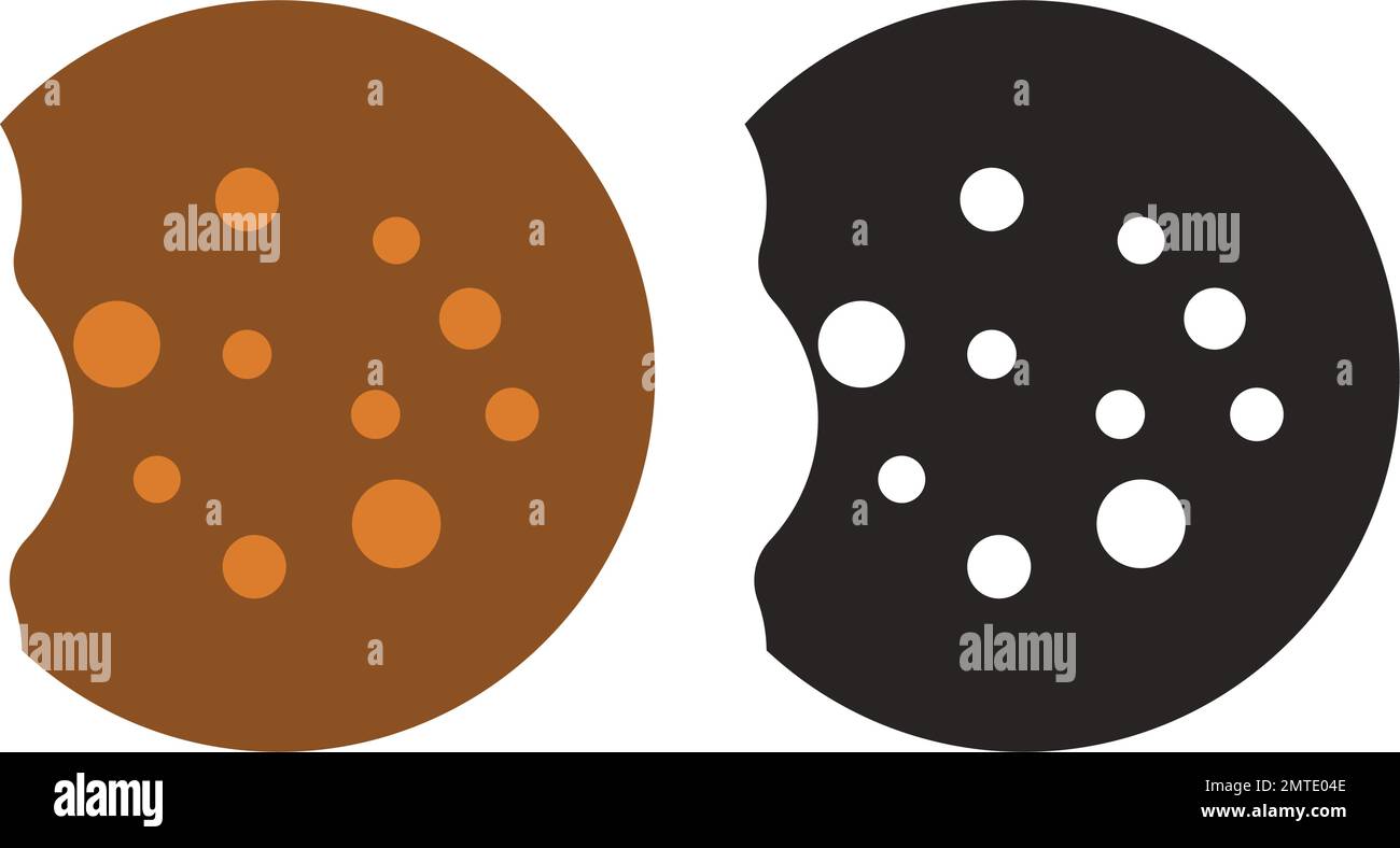 biscuit icon or dry bread icon,vector illustration symbol design Stock ...