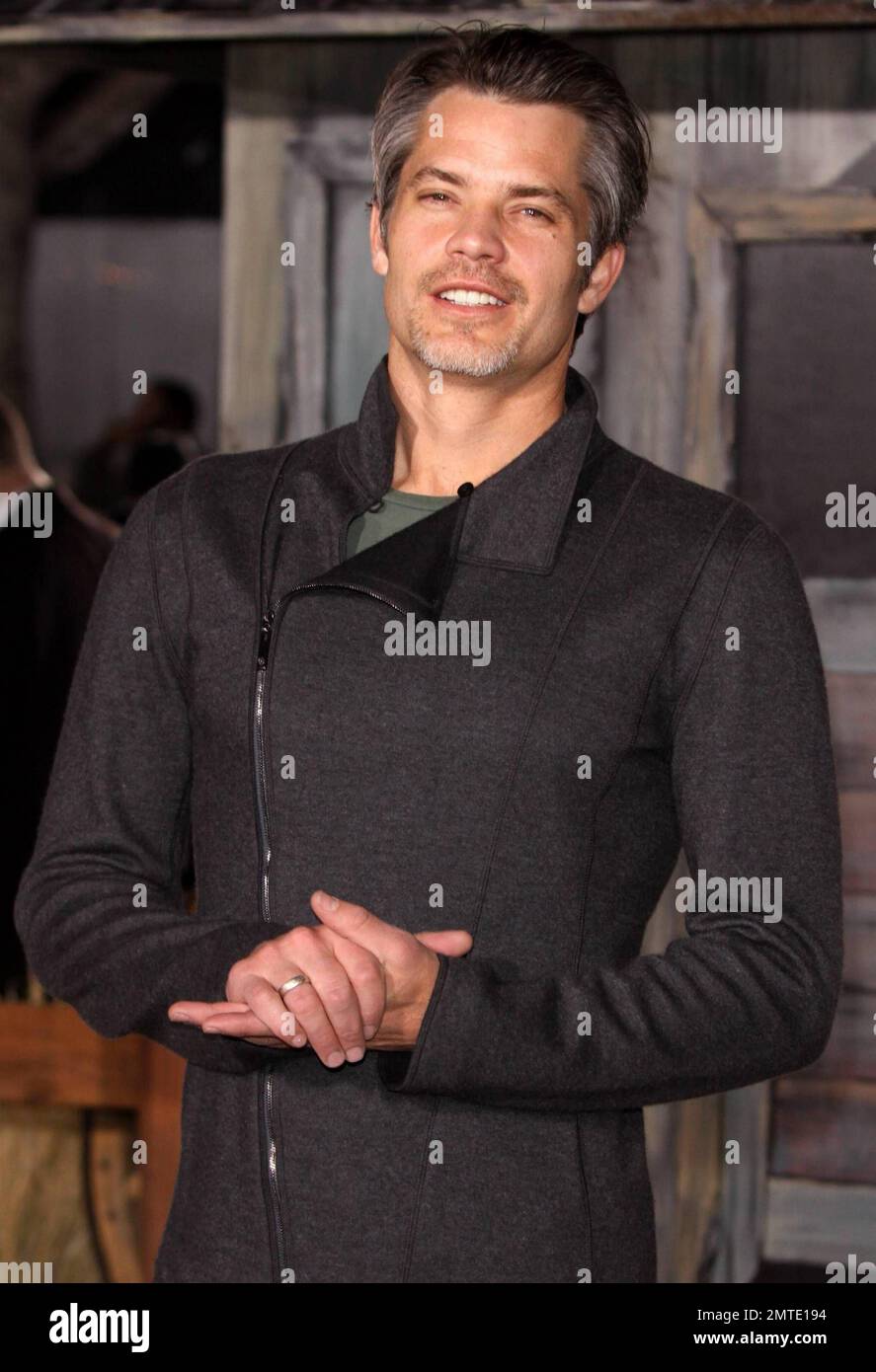 Timothy Olyphant attending the Los Angeles premiere of "Rango" at the ...