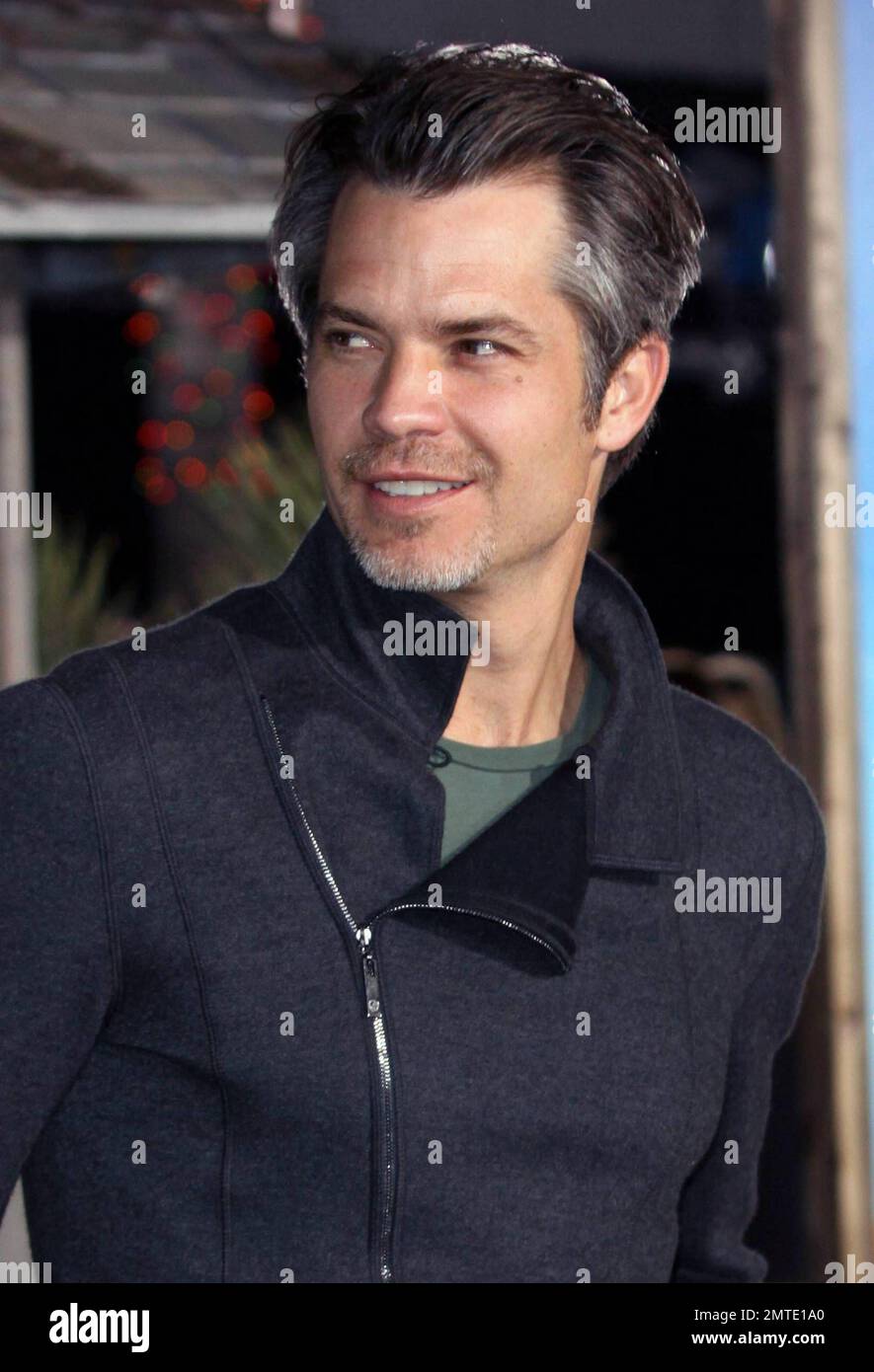 Timothy Olyphant attending the Los Angeles premiere of "Rango" at the ...