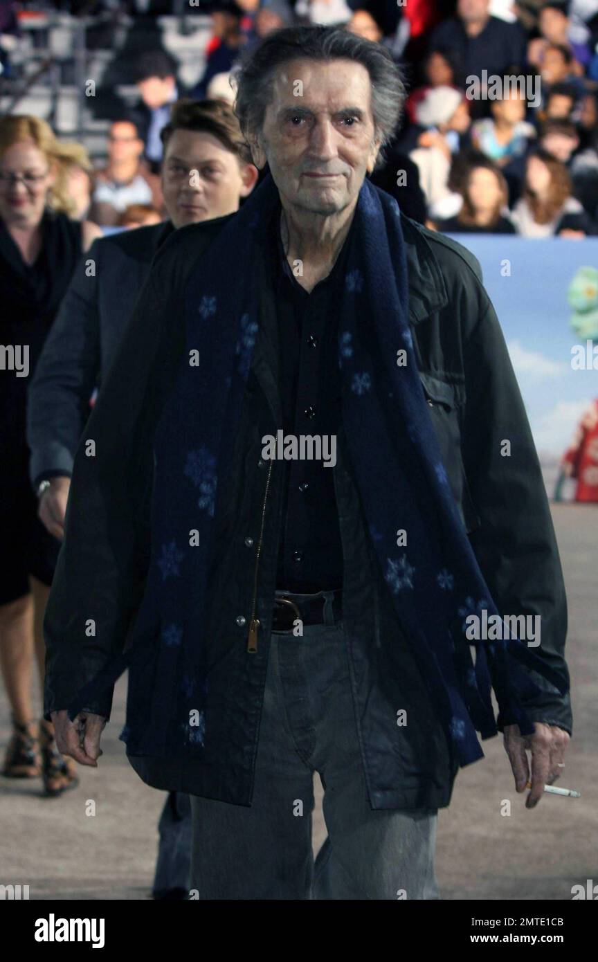 Harry Dean Stanton attending the Los Angeles premiere of "Rango" at the ...