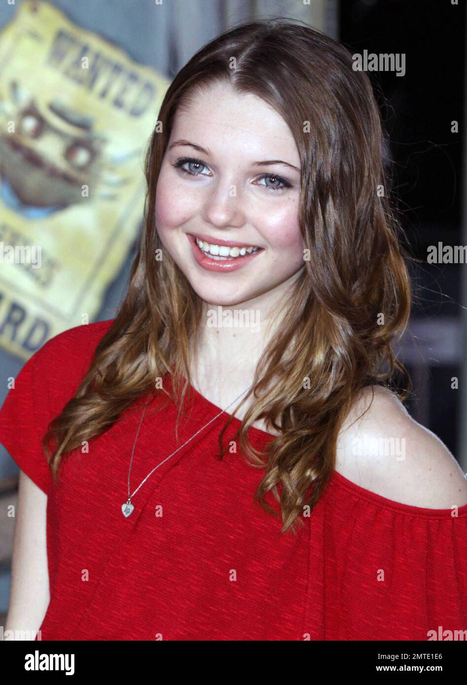 Actress Sammi Hanratty attending the Los Angeles premiere of "Rango" at ...