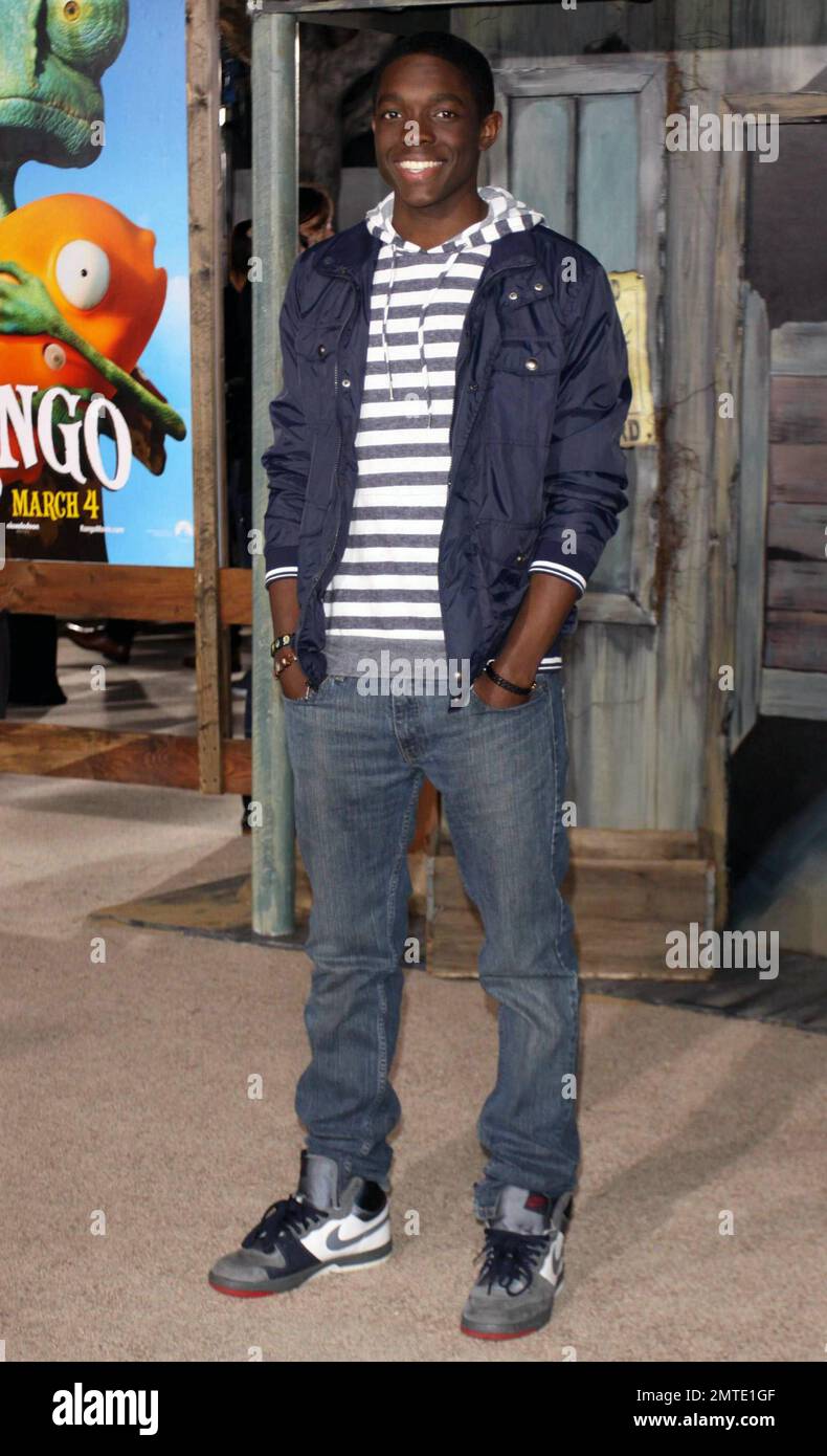 Carlos Knight attending the Los Angeles premiere of "Rango" at the ...