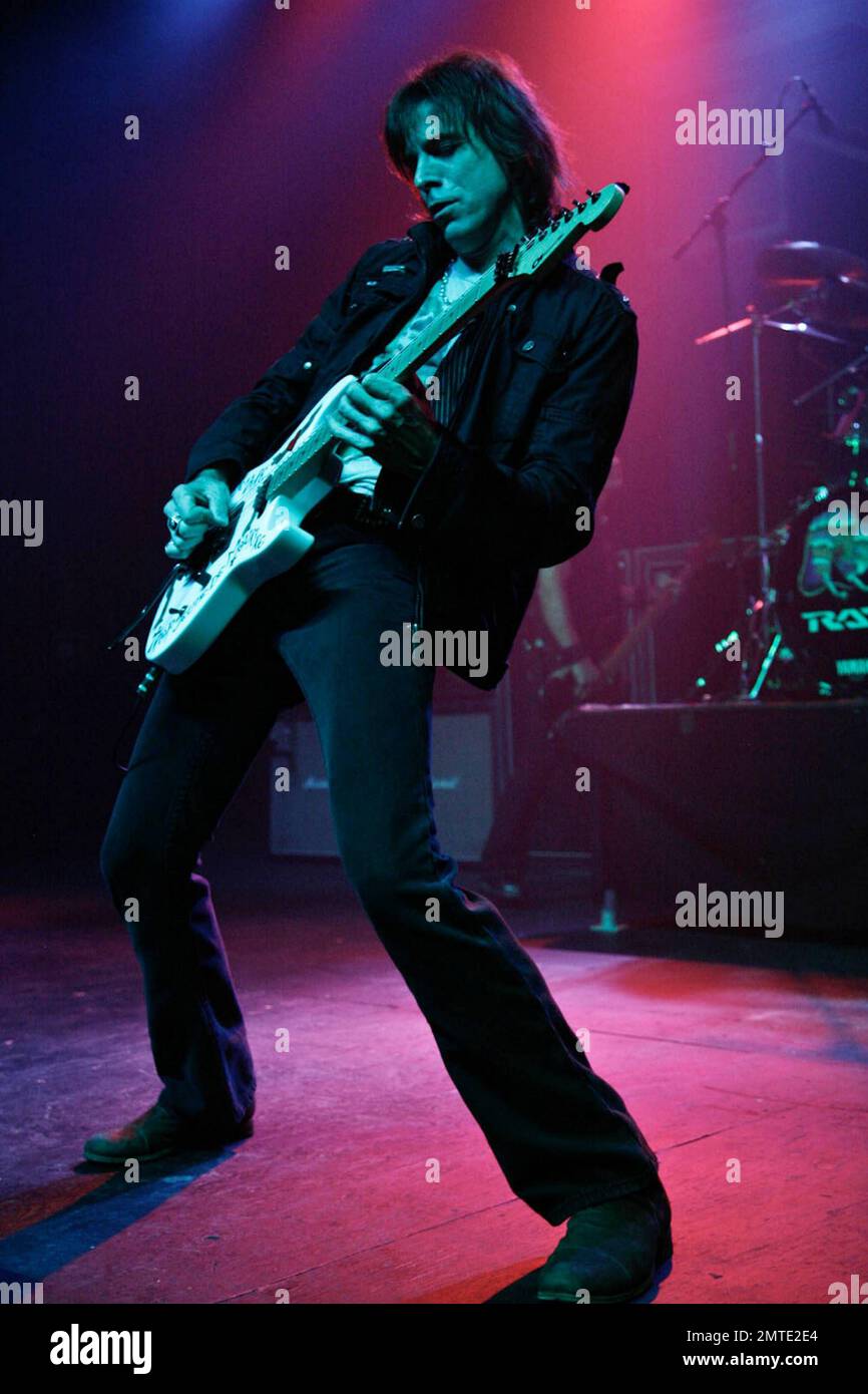 Warren DeMartini of the American glam metal band Ratt performs live at ...