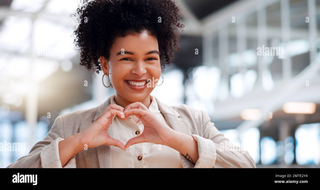 Happy Black Professional Woman