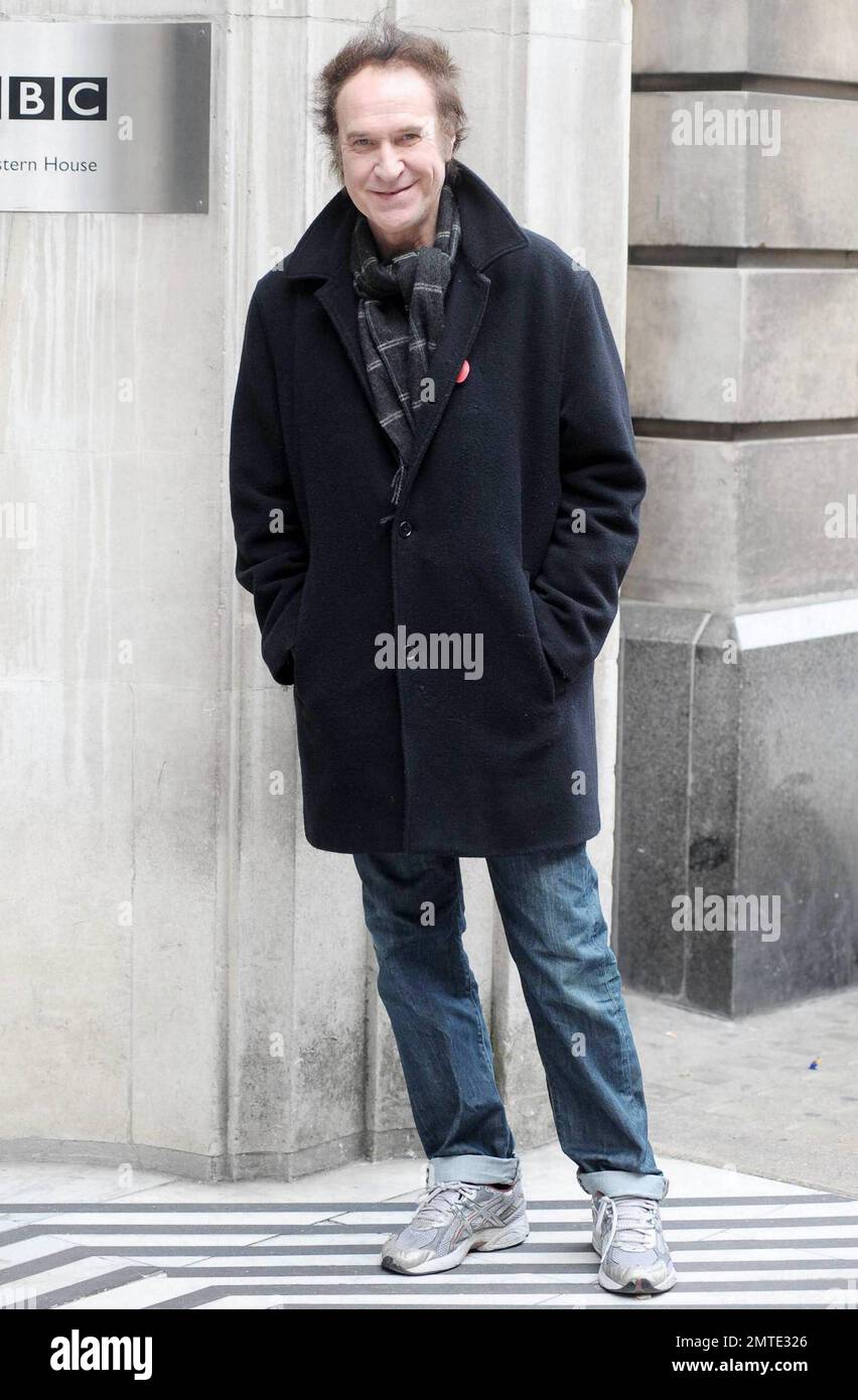 English rock musician Ray Davies former member of the 1960s band The ...