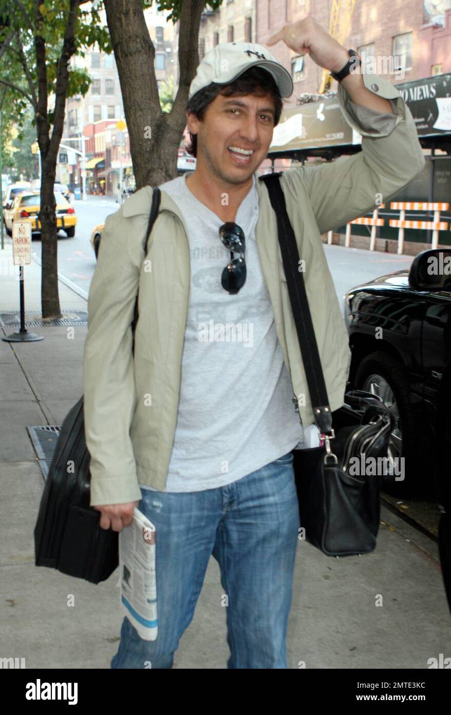 Ray Romano is a true Yankees fan, pointing it out on his hat while ...