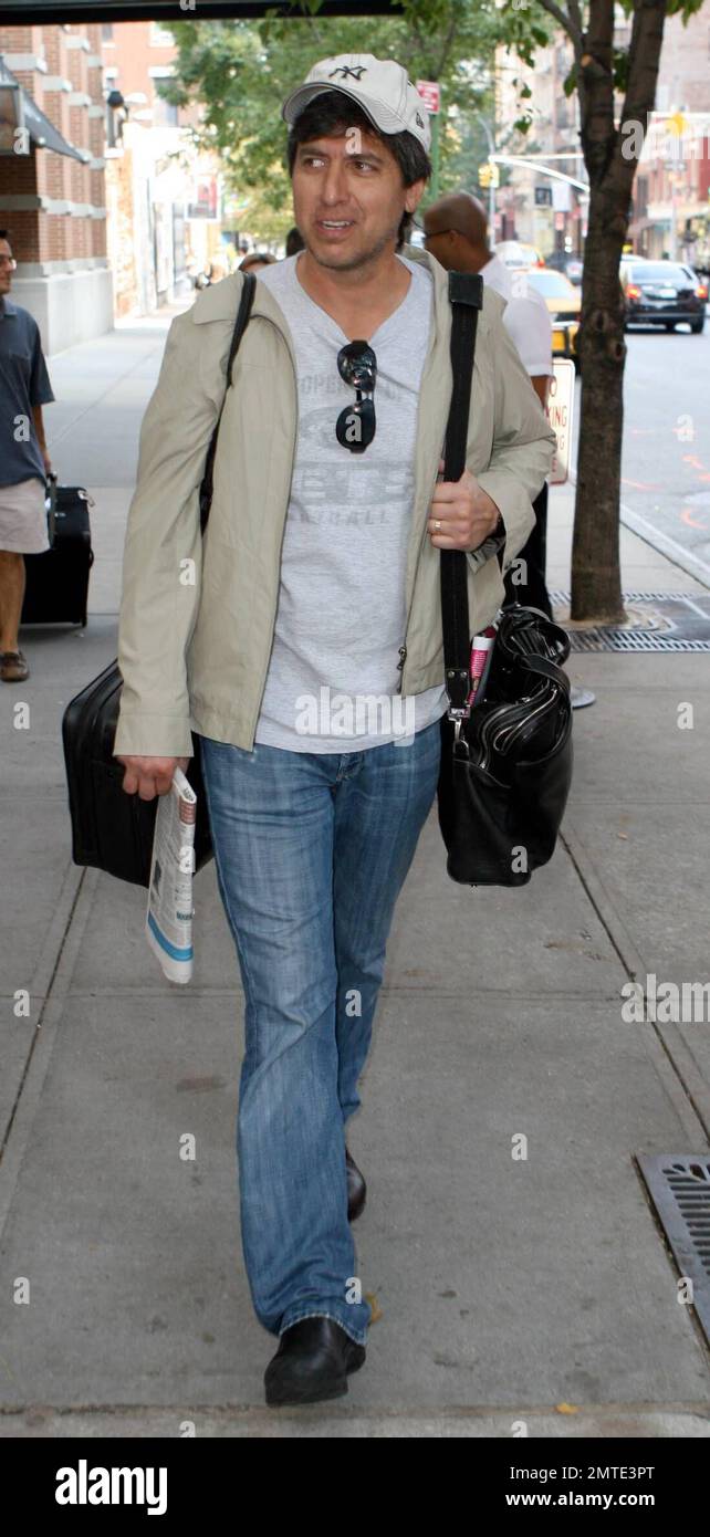 Ray Romano is a true Yankees fan, pointing it out on his hat while ...