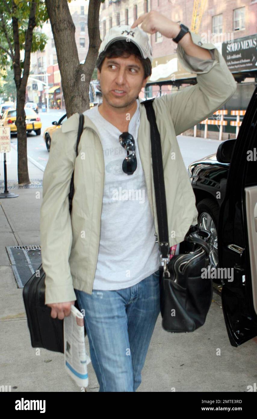 Ray Romano is a true Yankees fan, pointing it out on his hat while ...