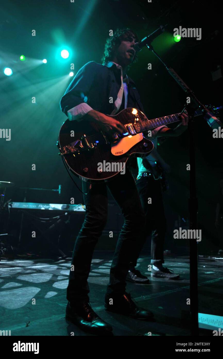 UK band Razorlight performs live at the Filmore. The indie band ...