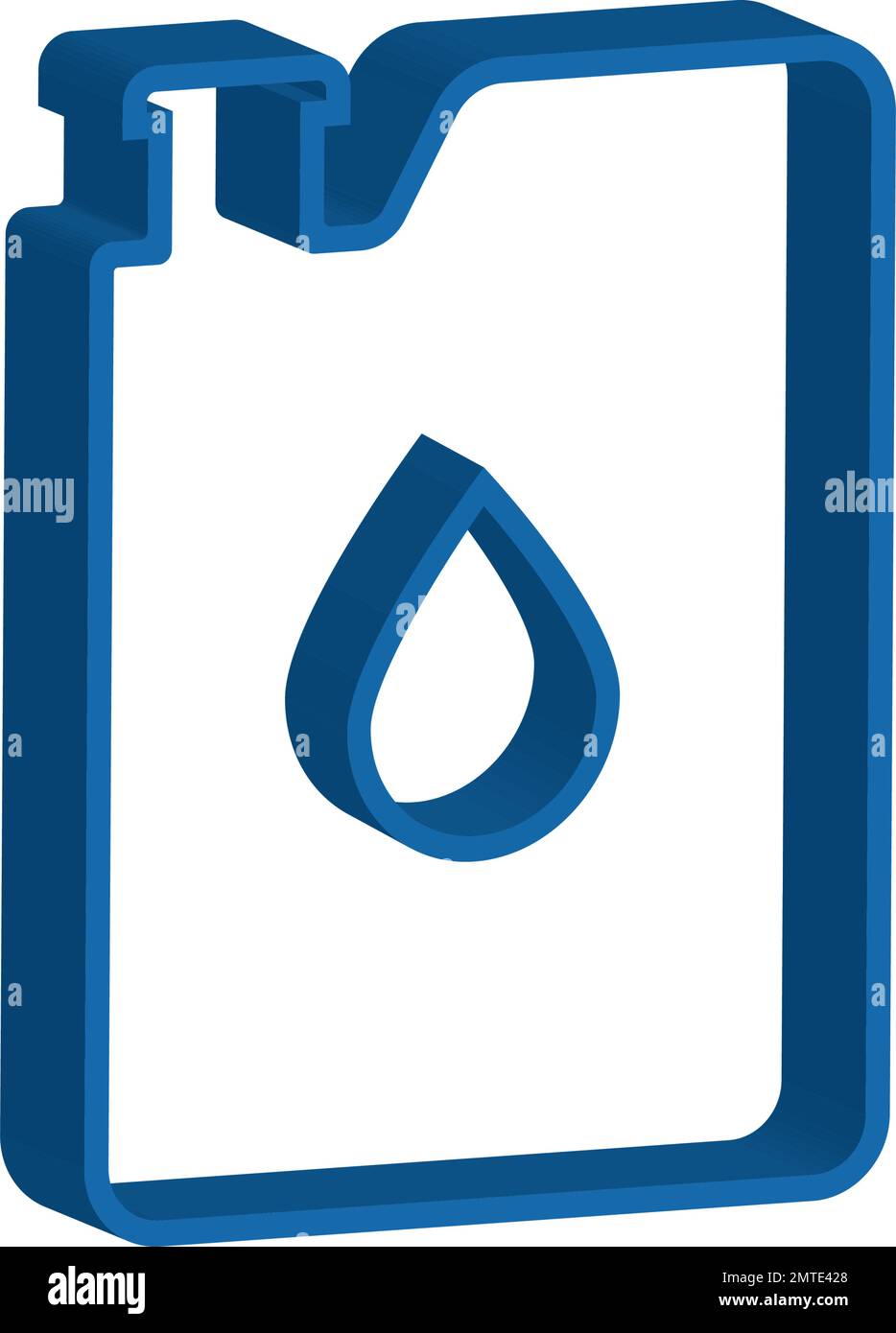 oil jerry can logo vector illustration template design Stock Vector ...