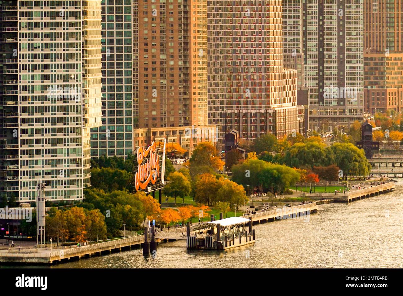 Pepsi Cola sign in Long Island City Queens New York City Stock Photo ...