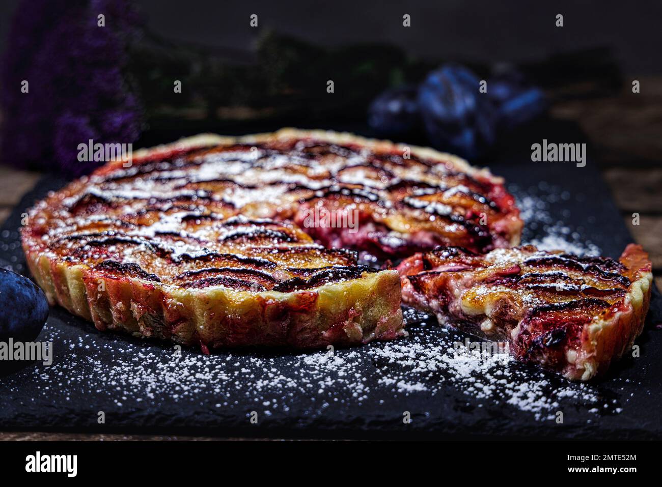 Pflaumenkuchen hi-res stock photography and images - Alamy
