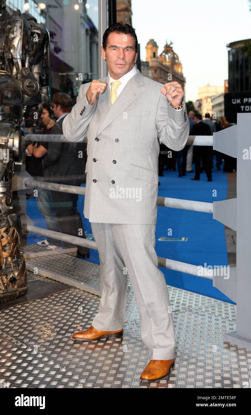 Paddy Doherty at the UK premiere of "Real Steel" held at Leicester ...