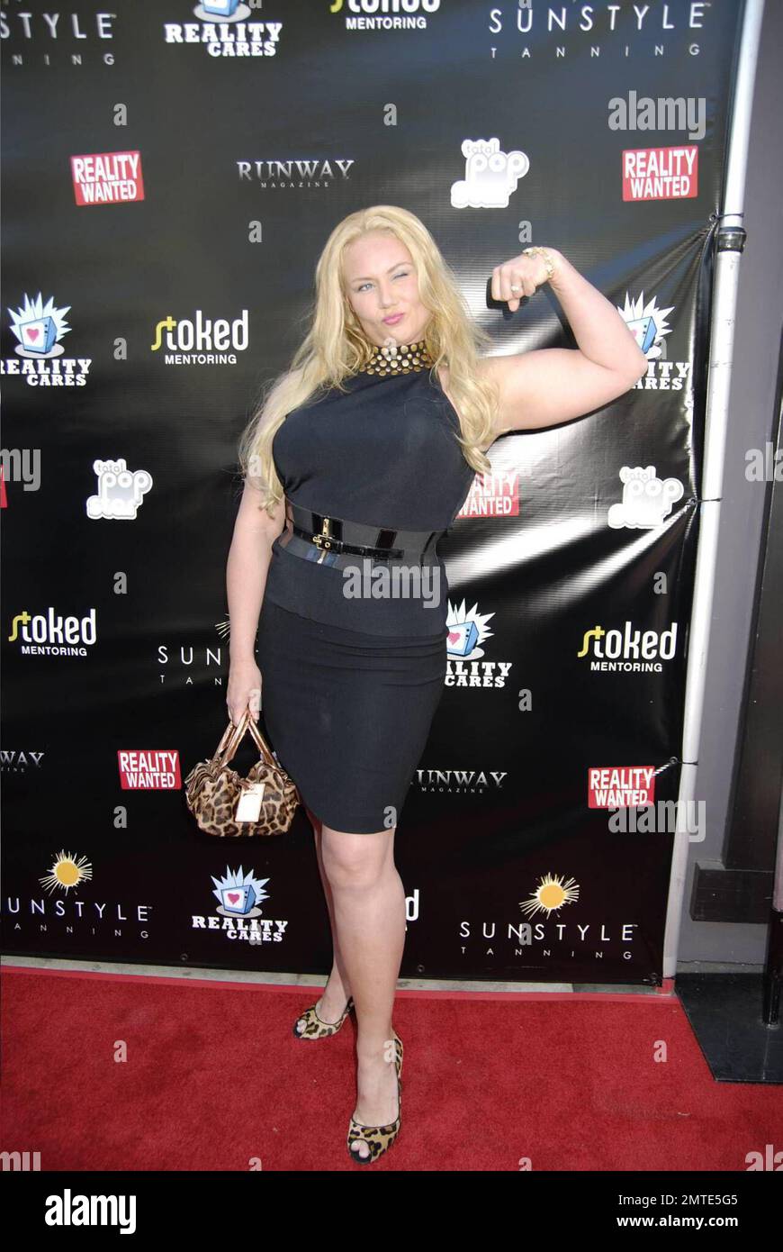 "American Gladiators" star Robin "Hellga" Coleman arrives at the ...