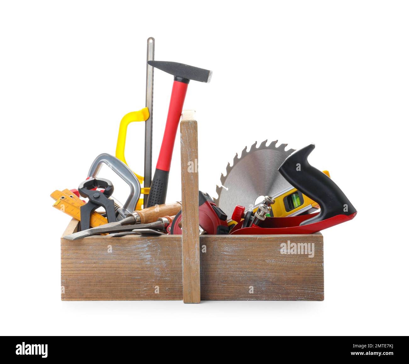Metal toolbox carpenters tools hi-res stock photography and images - Alamy